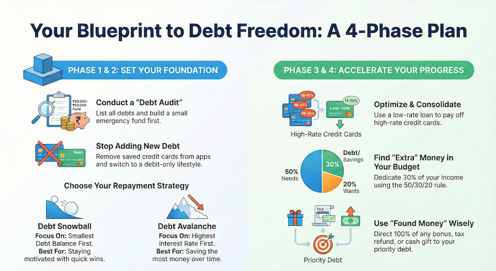 Roadmap to Debt freedom | Finkasturi Nivesh Private Limited